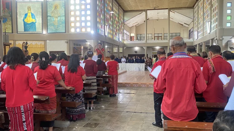 Perayaan Paskah 2026 Gereja Katedral Atambua Berlangsung Aman dan ...