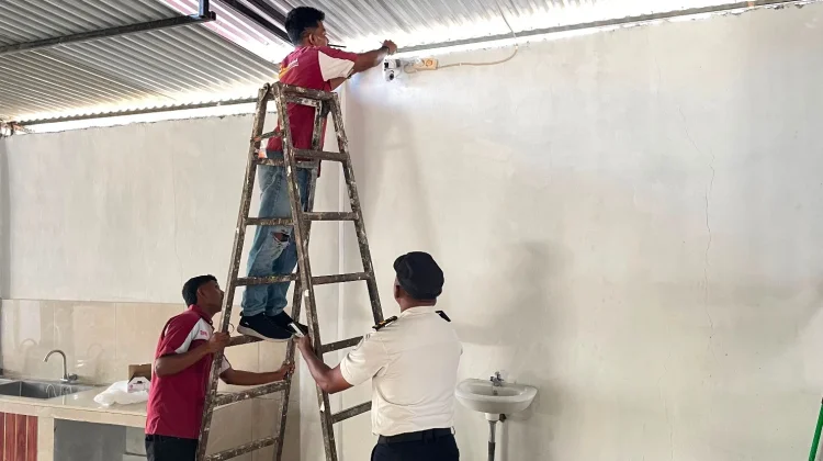 Lapas Atambua Tingkagkan Keamanan Dapur Melalui Pemasangan CCTV - RRI.co.id