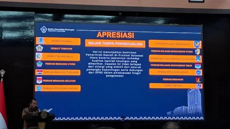 Moment WTP untuk Pemkot Bitung - RRI.co.id