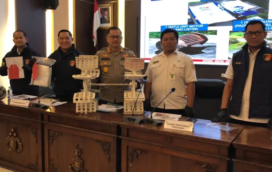 Polda Jateng Ungkap Kasus Alih Fungsi Sawah Jadi Tambak Udang di Batang ...
