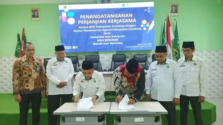 Edukasi Antinarkoba Masuk Madrasah, Kemenag dan BNN Sumenep Jalin Kerja ...