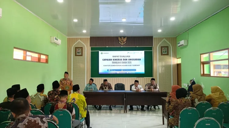 Kemenag Sumenep Evaluasi Kinerja dan Serapan Anggaran Triwulan II - RRI ...