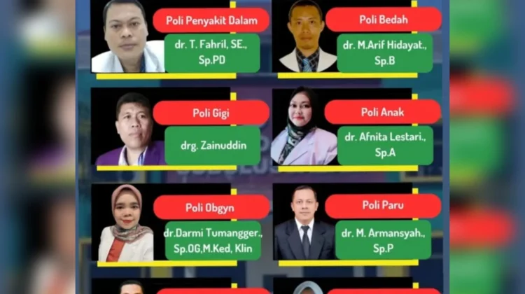 Ini Jadwal Poliklinik RSUD Subulussalam Kamis 11 Juni 2026 - RRI.co.id