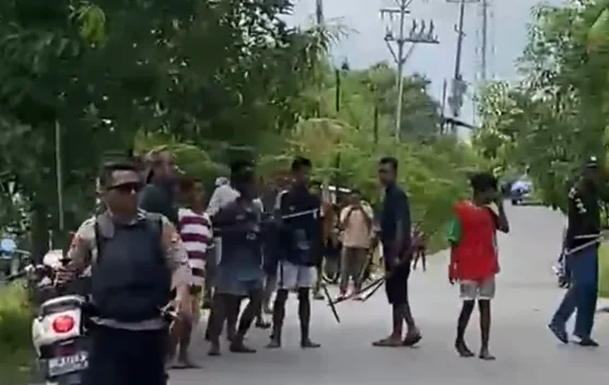 Saling Serang Gunakan Busur Panah Picu Ketegangan di Kota Dobo - RRI.co.id