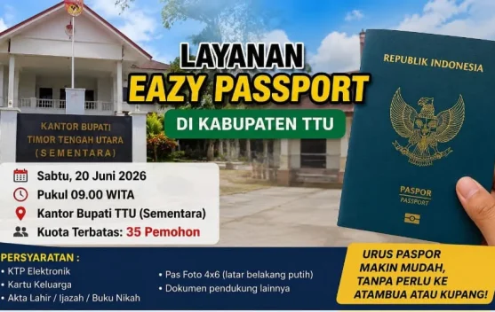 Satgas Citarum BAIS TNI-Imigrasi Atambua Buka Layanan Eazy Paspor bagi ...