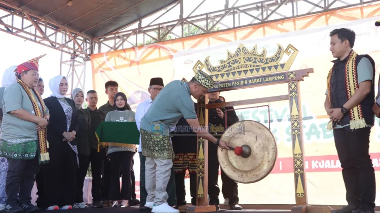 Festival Teluk Stabas VI Resmi Dibuka, Pesisir Barat Bidik Dunia - RRI ...