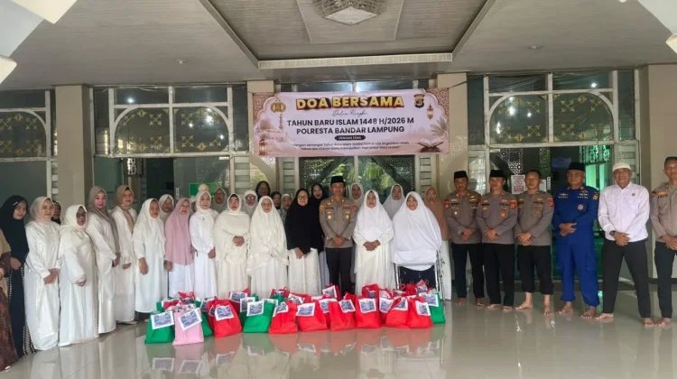 Peringati 1 Muharram, Polresta Bandar Lampung Doa Bersama hingga ...