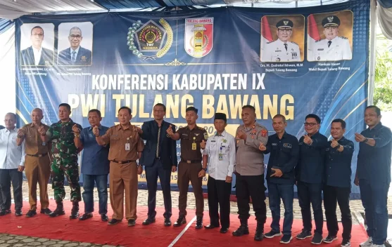Konferkab IX PWI Tulangbawang Resmi Dimulai, Dua Kandidat Bersaing ...