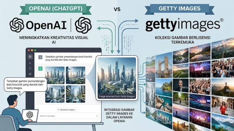 Getty Images Gandeng OpenAI Perluas Akses Konten Berlisensi - RRI.co.id