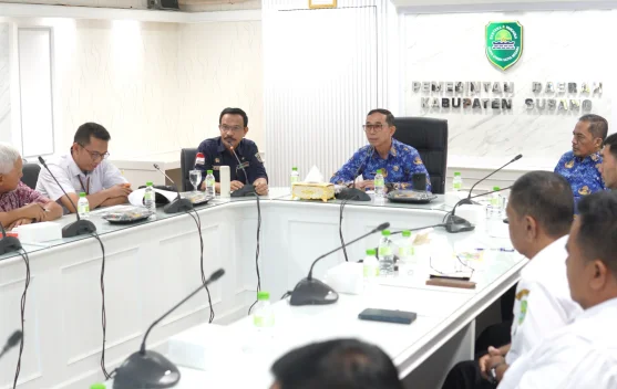 Sekda Subang Bahas Percepatan Program 'Upland' - RRI.co.id