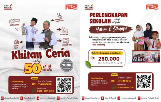 As-Syifa Peduli Gelar Muharam Fest 1448, Bahagiakan Anak Yatim dan ...