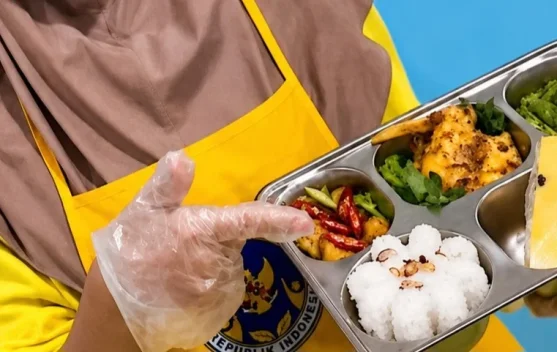 Menu Makan Bergizi Gratis di Jiput Pandeglang Disajikan Standar ...