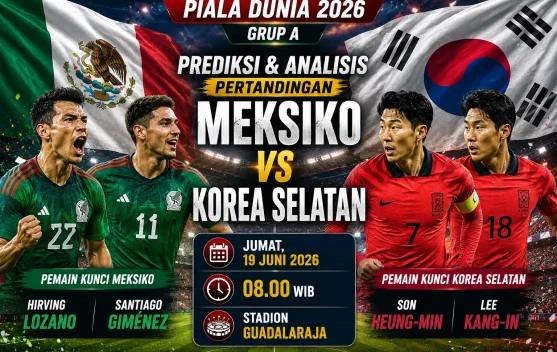 Prediksi Line Up Meksiko vs Korea Selatan di Grup A Piala Dunia 2026 ...