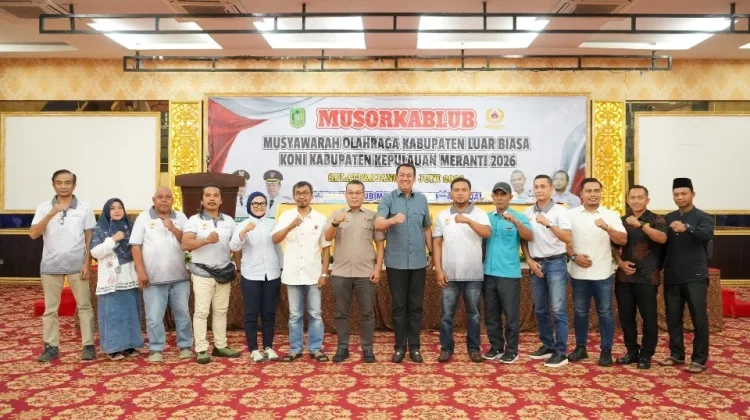Hidayat Abdurrahman Kembali Pimpin KONI Meranti Secara Aklamasi - RRI.co.id