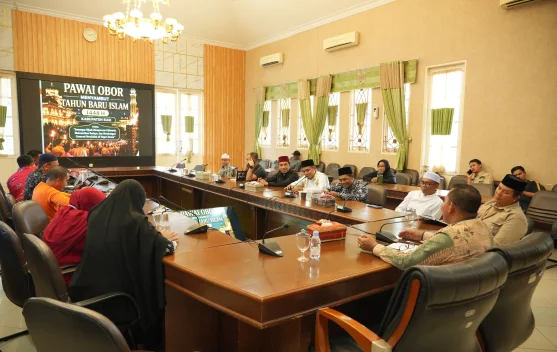 Pawai Obor Sambut 1 Muharram, Syiar Islam Semarakkan Siak - RRI.co.id