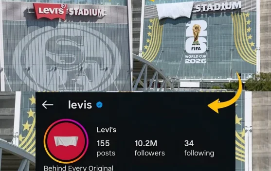Disensor FIFA, Logo Levi's Malah Makin Viral di Media Sosial - RRI.co.id