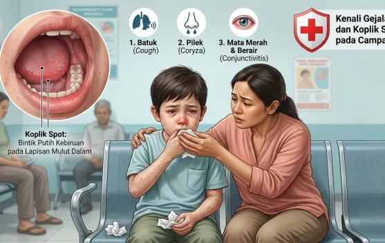 Kenali Gejala 3C dan Koplik Spot pada Campak - RRI.co.id