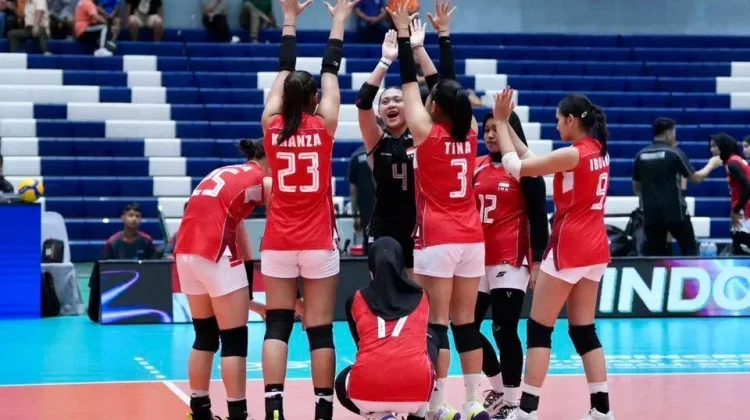 Indonesia's U-18 Women's Volleyball Team Sweeps Australia in Princess ...