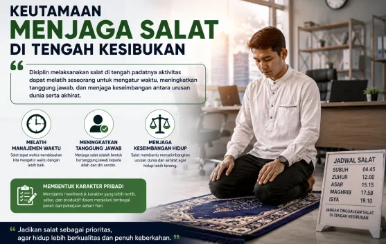Salat Disiplin, Hidup Lebih Terarah - RRI.co.id