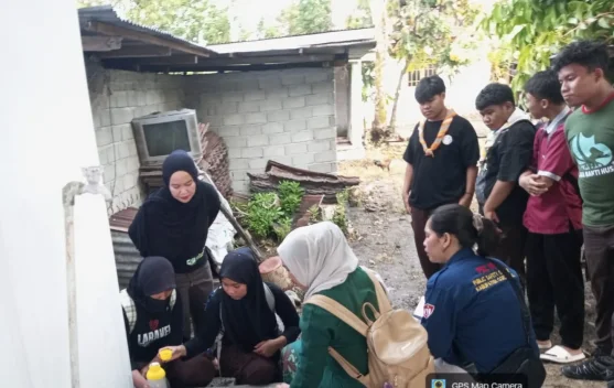 Sambut PENAS KTNA 2026,Saka Bakti Husada Periksa Jentik Nyamuk di ...