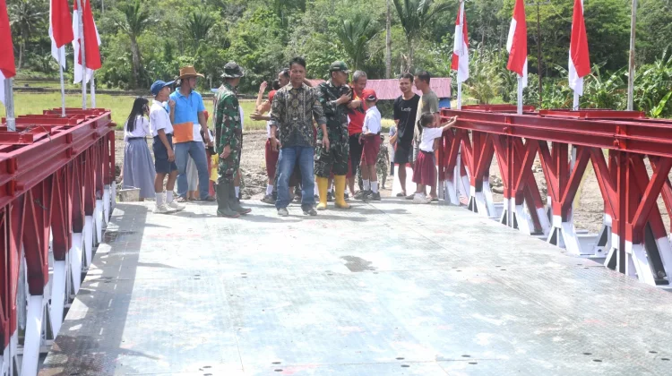 Warga Hilihoru Bersyukur, Jembatan Baru Buka Harapan Ekonomi dan ...