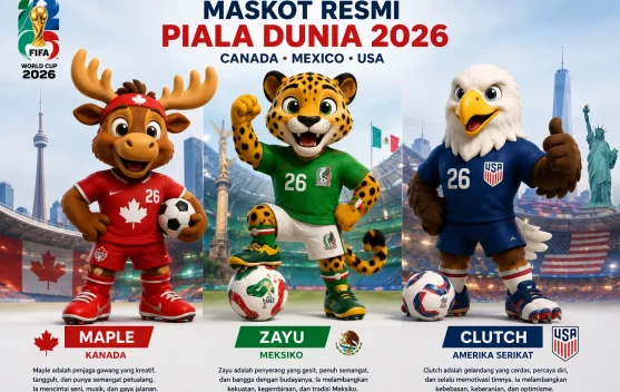 Bukan Sekadar Simbol, Ini Filosofi Maskot Piala Dunia 2026 - RRI.co.id