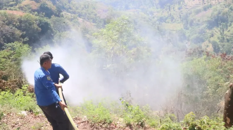Karhutla Bakar 2.000 Meter Persegi Lahan di Arak-arak - RRI.co.id