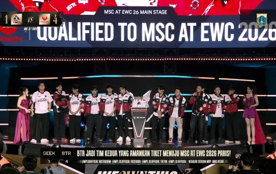 BTR Jadi Tim Kedua Lolos ke MSC AT EWC 2026 Paris - RRI.co.id