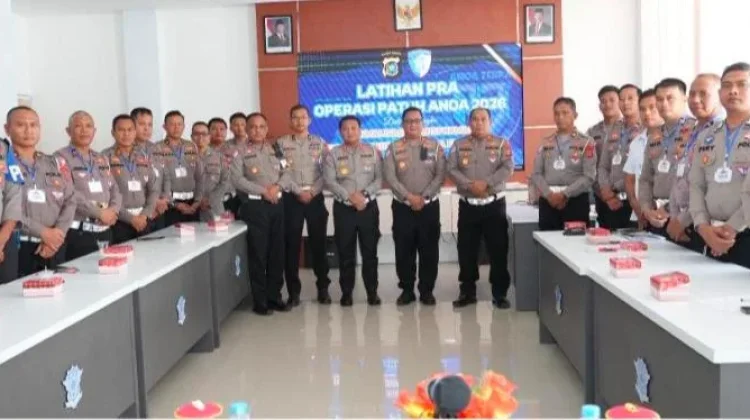 Latpra Tingkatkan Profesionalisme Operasi Patuh Anoa 2026 - RRI.co.id