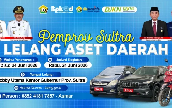 Pemprov Sultra Lelang 27 Unit Randis untuk Optimalisasi Aset Daerah ...