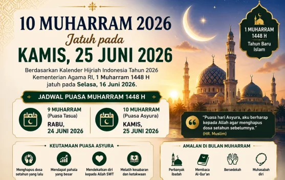 Catat, Ini Jadwal Puasa Sunnah Muharram 1448 Hijriah yang Dianjurkan ...