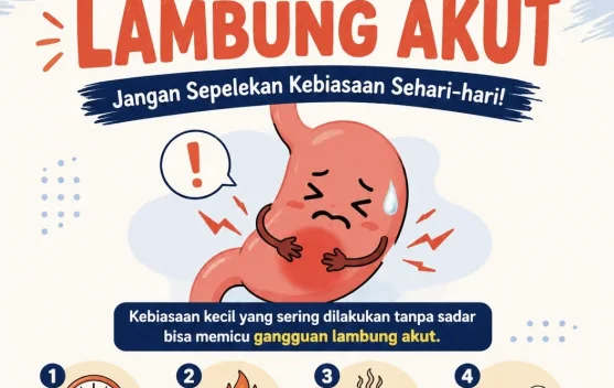 Hal-Hal Kecil yang Dapat Menyebabkan Lambung Menjadi Akut - RRI.co.id