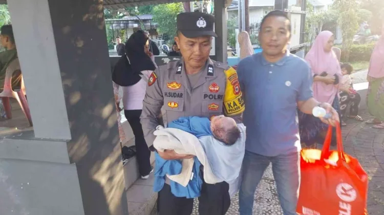 Polsek Biringkanaya Amankan Terduga Pelaku Penelantaran Bayi di ...