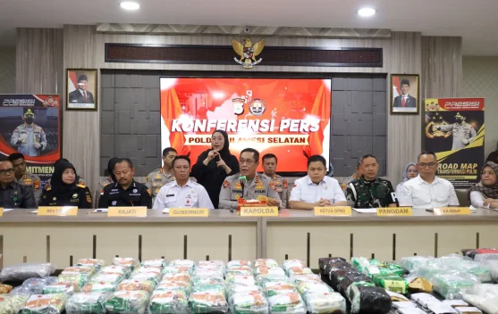 Polda Sulsel telah Mengamankan Sebanyak 70 kg Narkoba hingga Juni 2026 ...