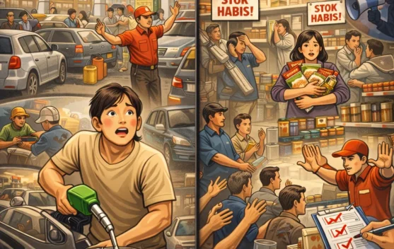 Dampak Panic Buying dan Cara Mengatasinya - RRI.co.id