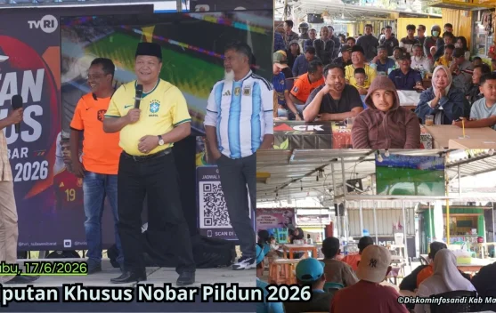 Nobar Piala Dunia 2026, Bupati Mamasa Kagumi Kekompakan Timnas Brasil ...
