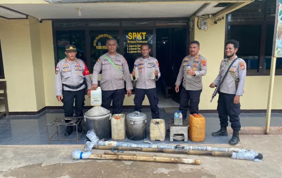 Polisi Gerebek Sarang Produksi Sopi - RRI.co.id