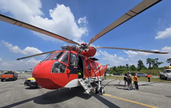 Armada Udara Karhutla Riau Bertambah, BNPB Kirim Helikopter Water ...