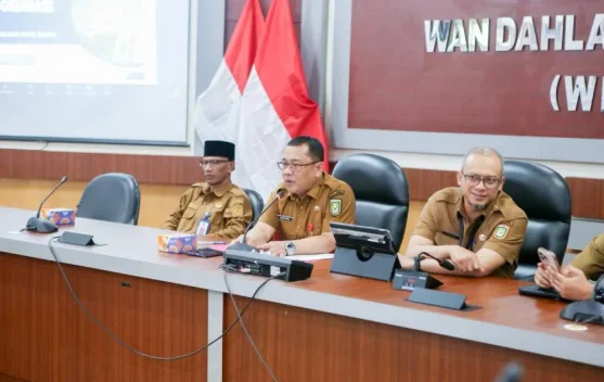Sekda Fahmi Rizal Pimpin Rakor Teknis Forum Penataan Ruang - RRI.co.id