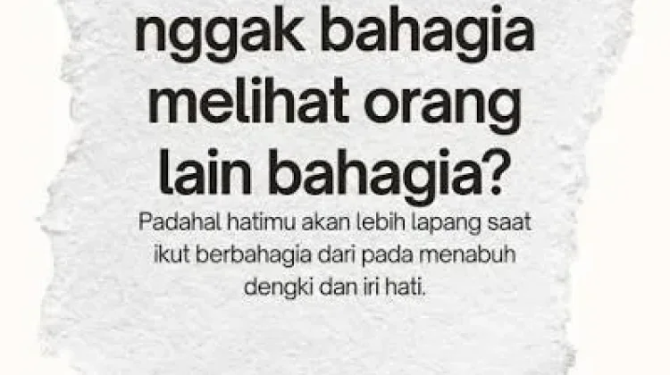 Orang Lain Bahagia, Kenapa Kita yang Panas? - RRI.co.id