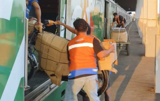 Hingga Mei 2026, KAI Daop 5 Angkut 571 Ribu Ton Barang - RRI.co.id