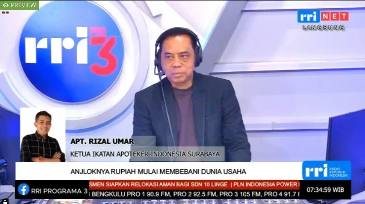 Ikatan Apoteker Ungkap Dampak Pelemahan Rupiah terhadap Harga Obat ...
