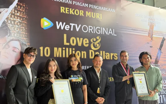 WeTV Original Love & 10 Million Dollars Catat Rekor MURI - RRI.co.id