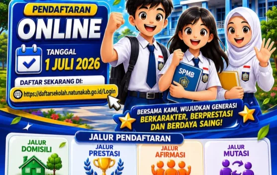 SMPN 2 Bunguran Timur Buka SPMB 2026 - RRI.co.id