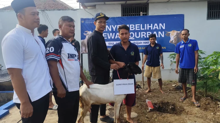 Berkurban dari Balik Jeruji, Rutan Pekalongan Sembelih 9 Kambing untuk ...