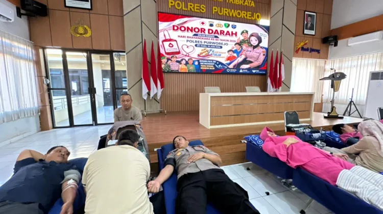 Hari Bhayangkara ke-80, Polres Purworejo Wujudkan Kepedulian lewat ...
