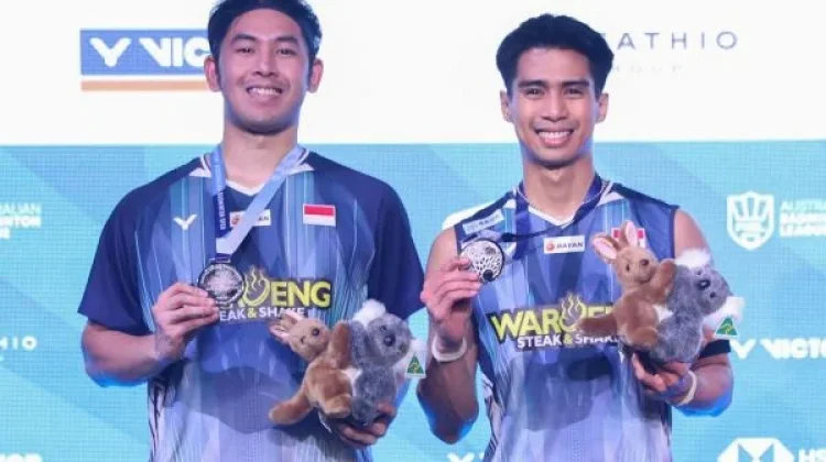 Sabar/Reza Raih Runner Up Australian Badminton Open 2026 - RRI.co.id
