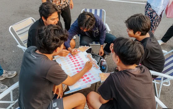 Menggambar Wajah Jadi Media Mahasiswa USM Dekatkan Batik ke Masyarakat ...