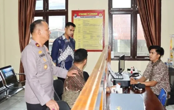 Wakapolres Padangsidimpuan Sidak Layanan Publik Melalui Mystery Shopper ...
