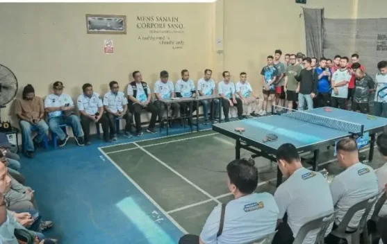 Wali Kota Padangsidimpuan Apresiasi Turnamen Tenis Meja HUT Bhayangkara ...